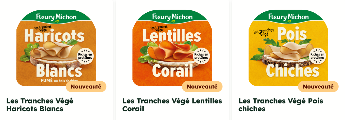 Végétalisation des assiettes françaises : Fleury Michon tranche dans le vif